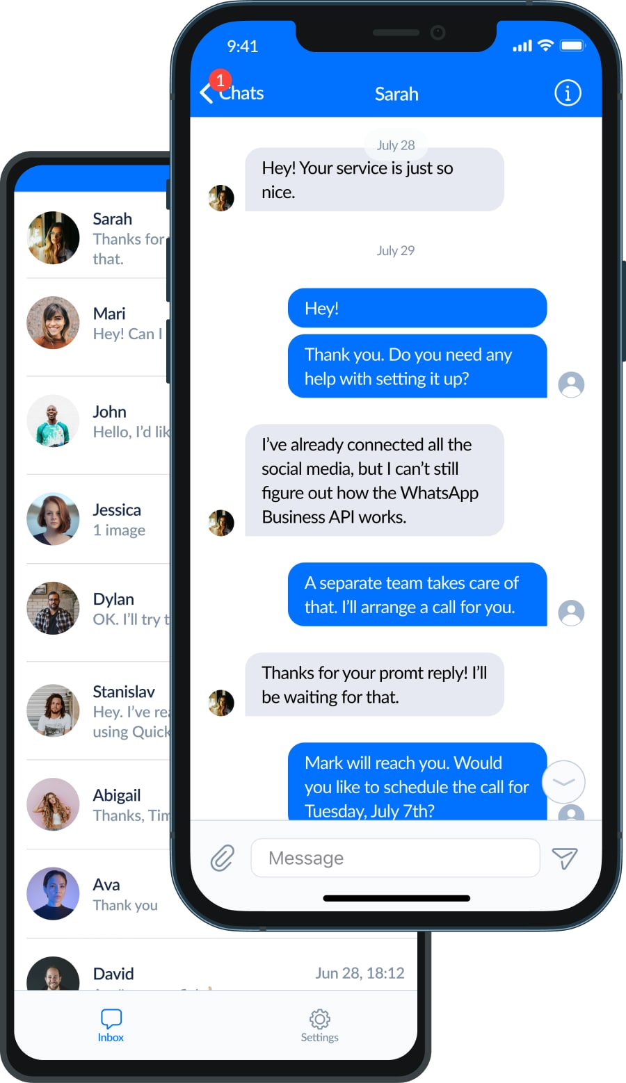 Quickley — live chat